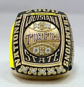2000 LOUISIANA STATE LSU TIGERS NATIONAL CHAMPIONSHIP RING - Buy and ...