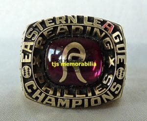 1986 READING PHILLIES EASTERN LEAGUE CHAMPIONSHIP RING - Buy and Sell ...