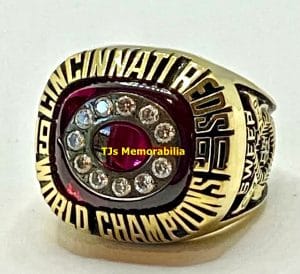 1990 CINCINNATI REDS WORLD SERIES CHAMPIONSHIP RING - Buy and Sell ...