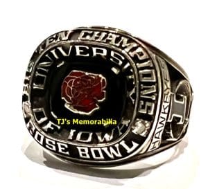 1981 IOWA HAWKEYES FOOTBALL BIG TEN CHAMPIONSHIP RING - Buy and Sell ...