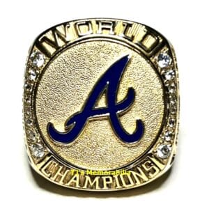 2021 ATLANTA BRAVES WORLD SERIES CHAMPIONSHIP RING - Buy and Sell ...